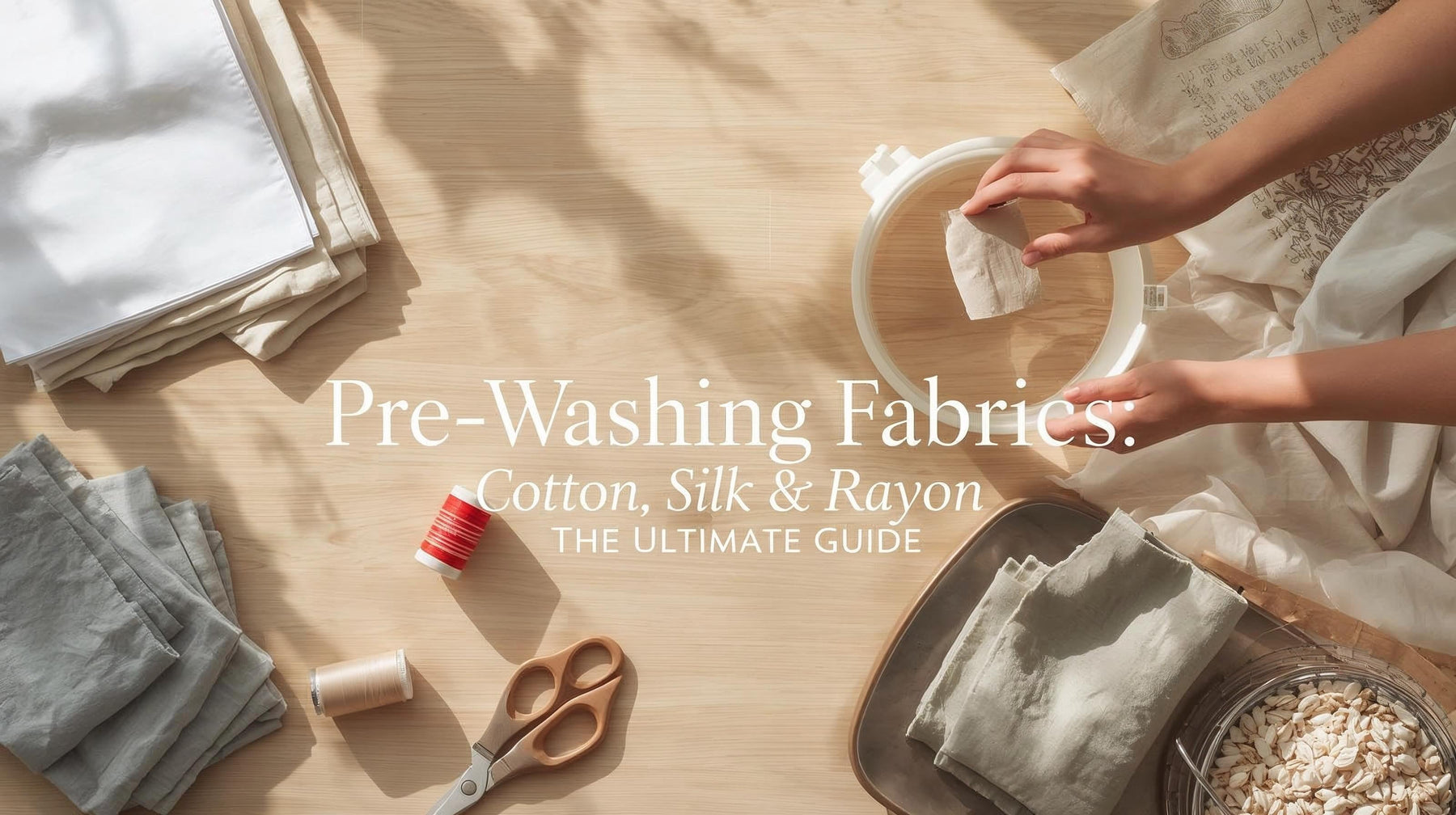 The Ultimate Guide to Pre-Washing Fabric: Cotton, Silk & Rayon – Super ...