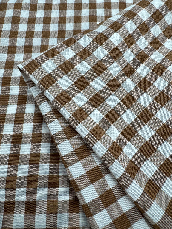 Linen Blend - Silver Dash | Super Cheap Fabrics